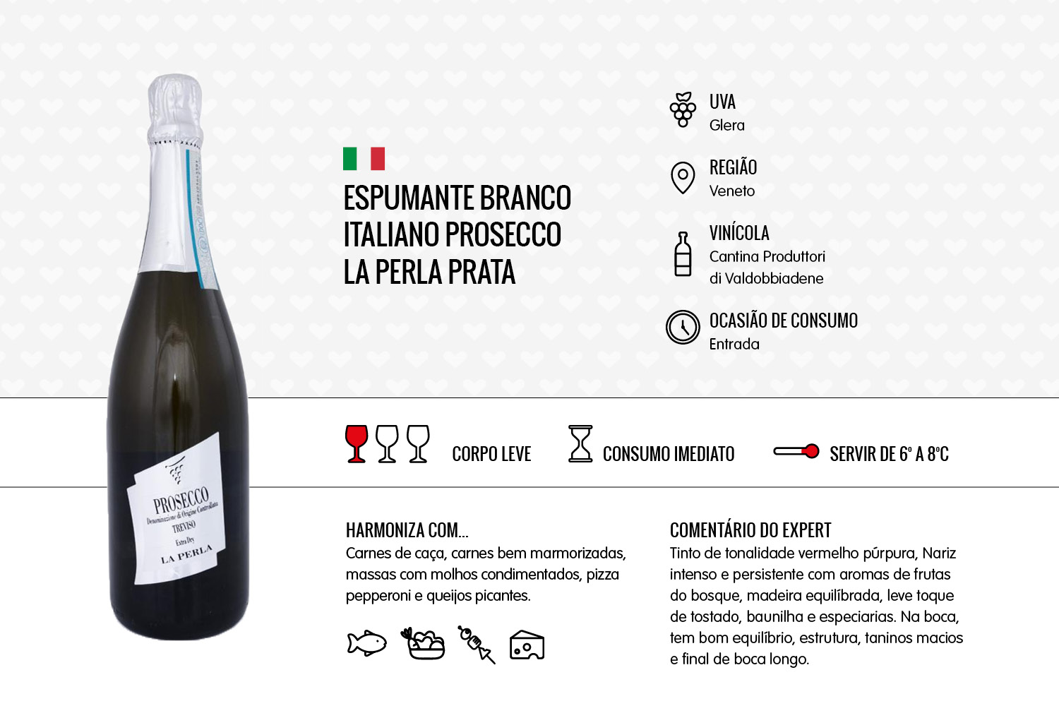 Prosecco: leveza e sabor - Gastronomia Carioca