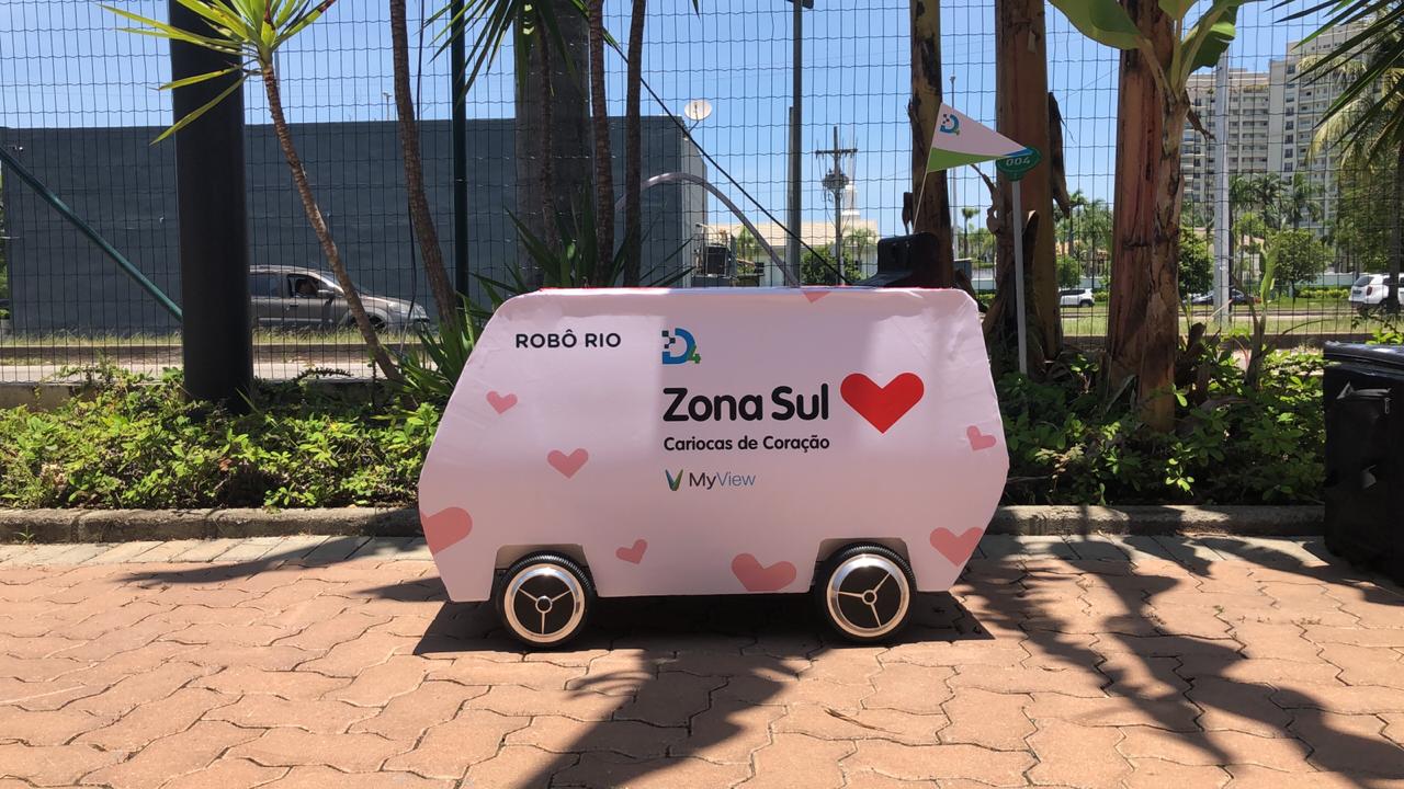 Robô Rio: delivery Zona Sul com drone terrestre - Gastronomia Carioca