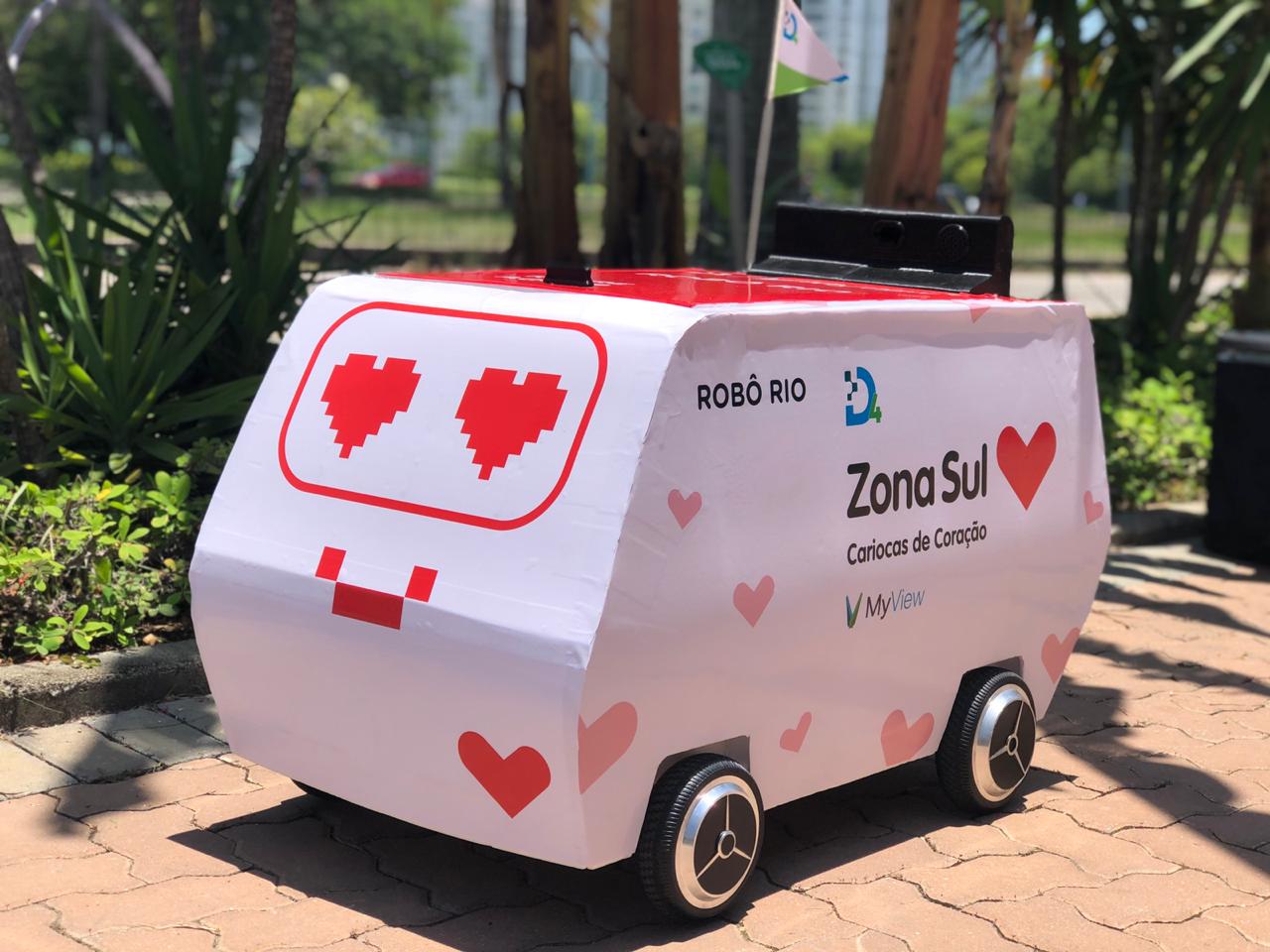 Robô Rio: delivery Zona Sul com drone terrestre - Gastronomia Carioca