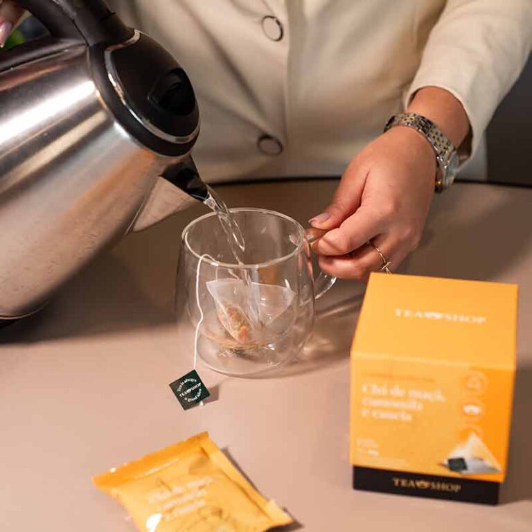 Sachê piramidal Tea Shop: a novidade em chás premium - Gastronomia Carioca