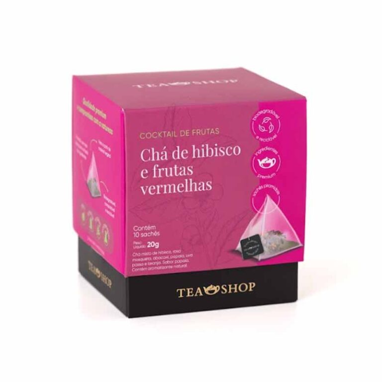 Sachê piramidal Tea Shop: a novidade em chás premium - Gastronomia Carioca